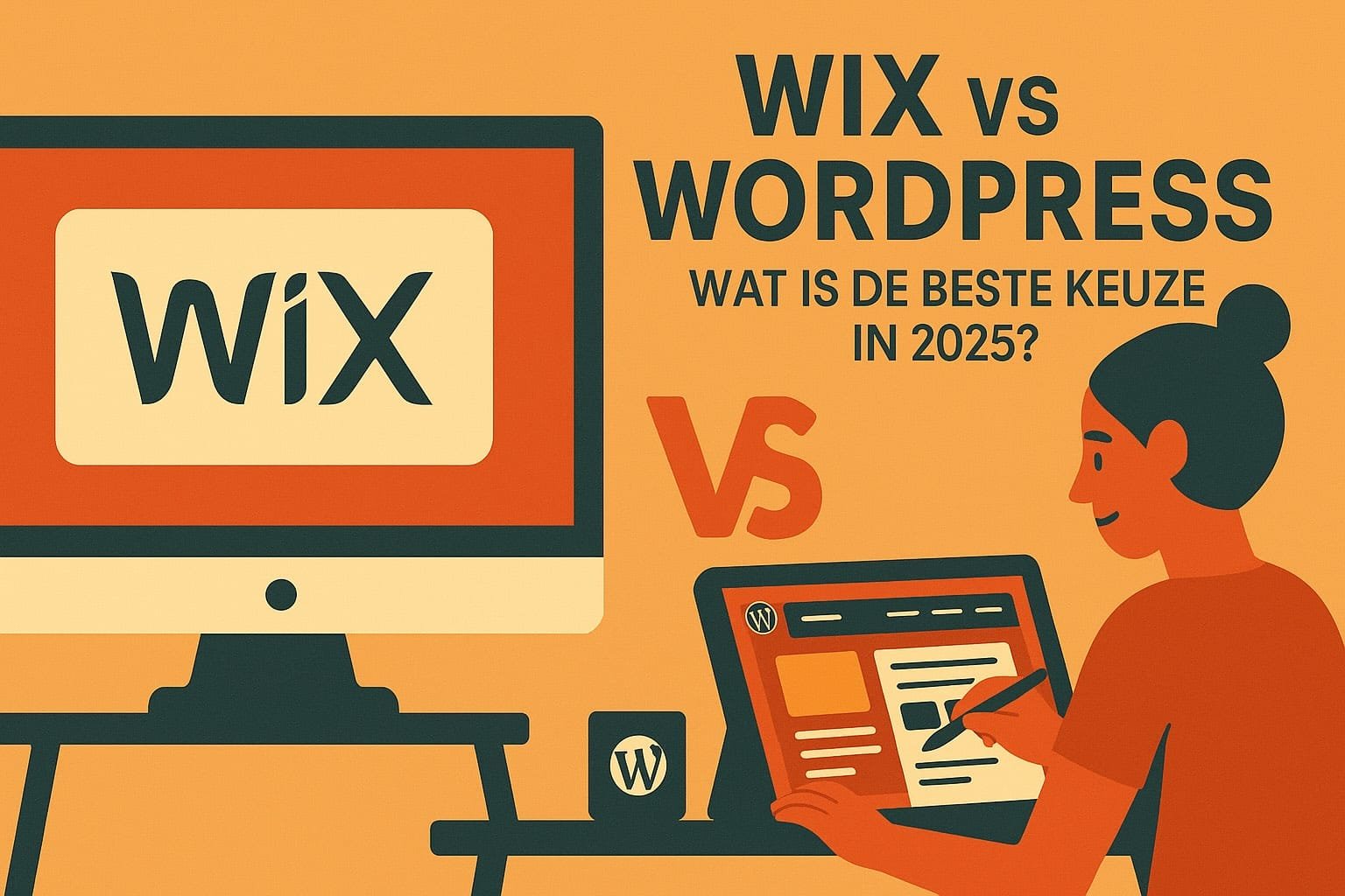 Wix vs WordPress: wat is de beste keuze in 2025? - Bureau Imago